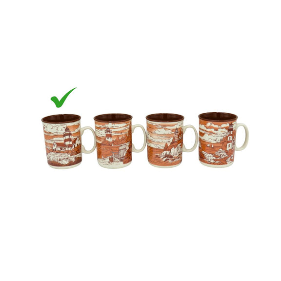 HERITAGE MUG BEACON BROWN 6PC Set – Thermotek