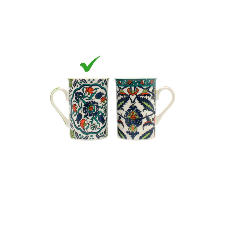 HERITAGE CLASSIC FLORAL DESIGN MUG 6PC SET – Thermotek