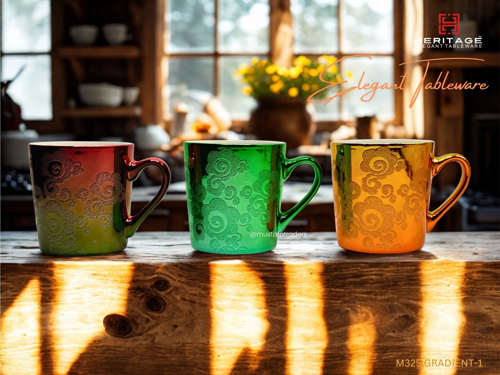 HERITAGE MUG GRADIENT 6 PC Set – Thermotek